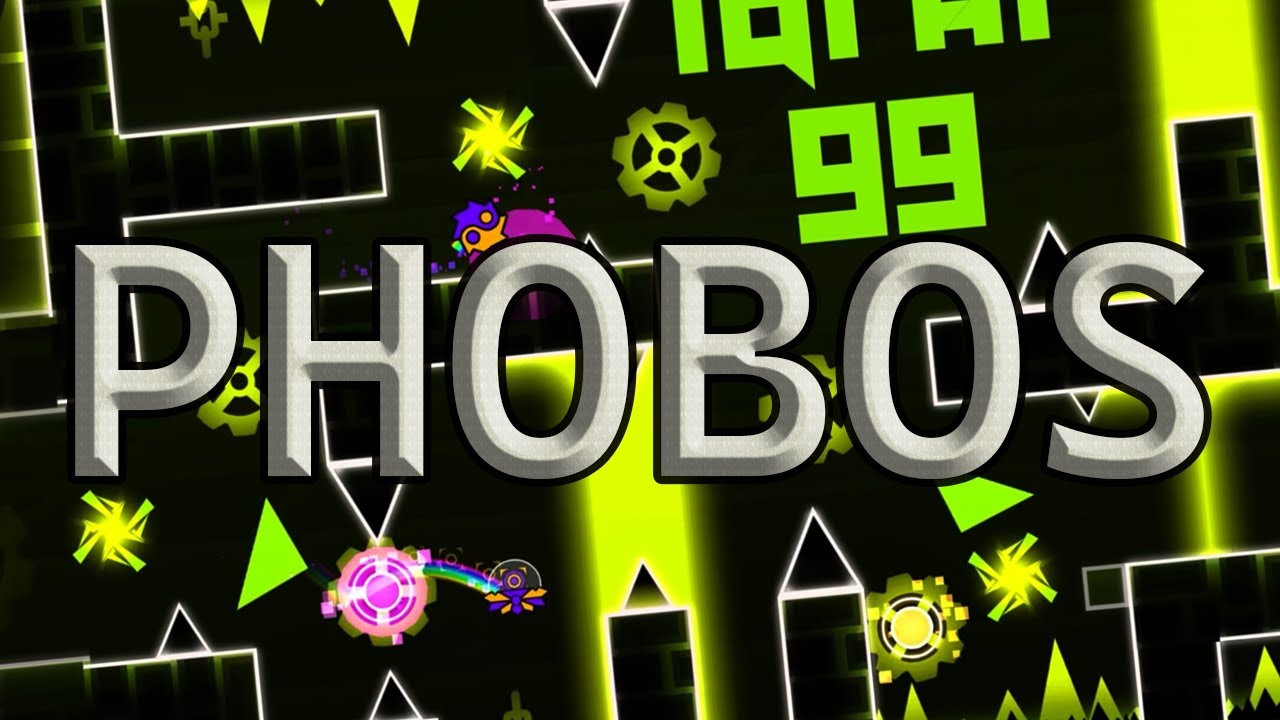 Geometry Dash - Phobos by KrmaL 100% (EXTREME DEMON) - YouTube