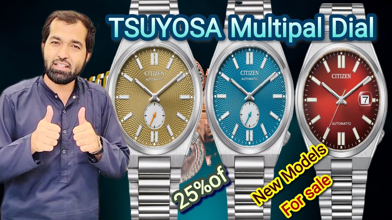 Which Is Better?TSUYOSA Citizen New Model | 25%off - YouTube