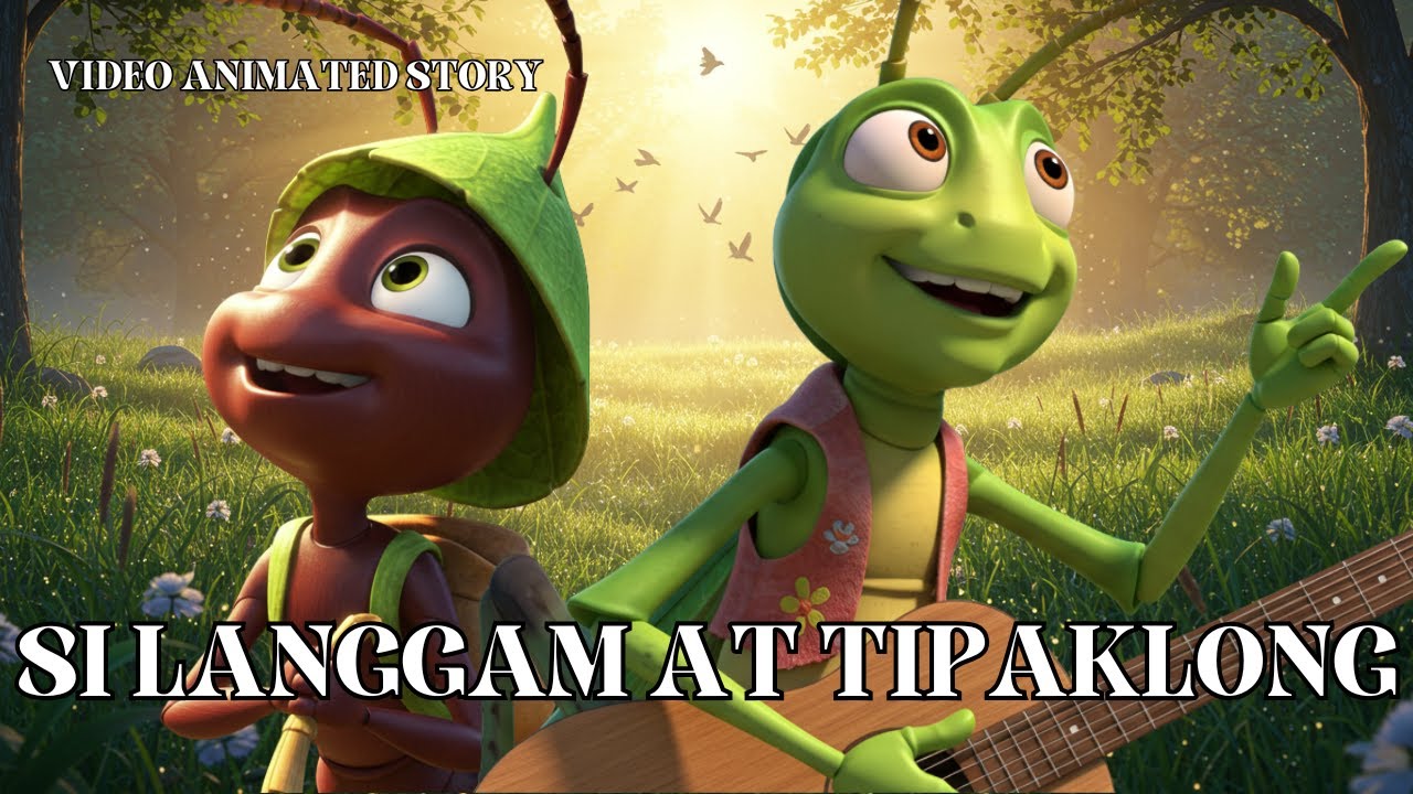 "Si Langgam at si Tipaklong | Kuwentong Pambata na May Aral (Disney ...