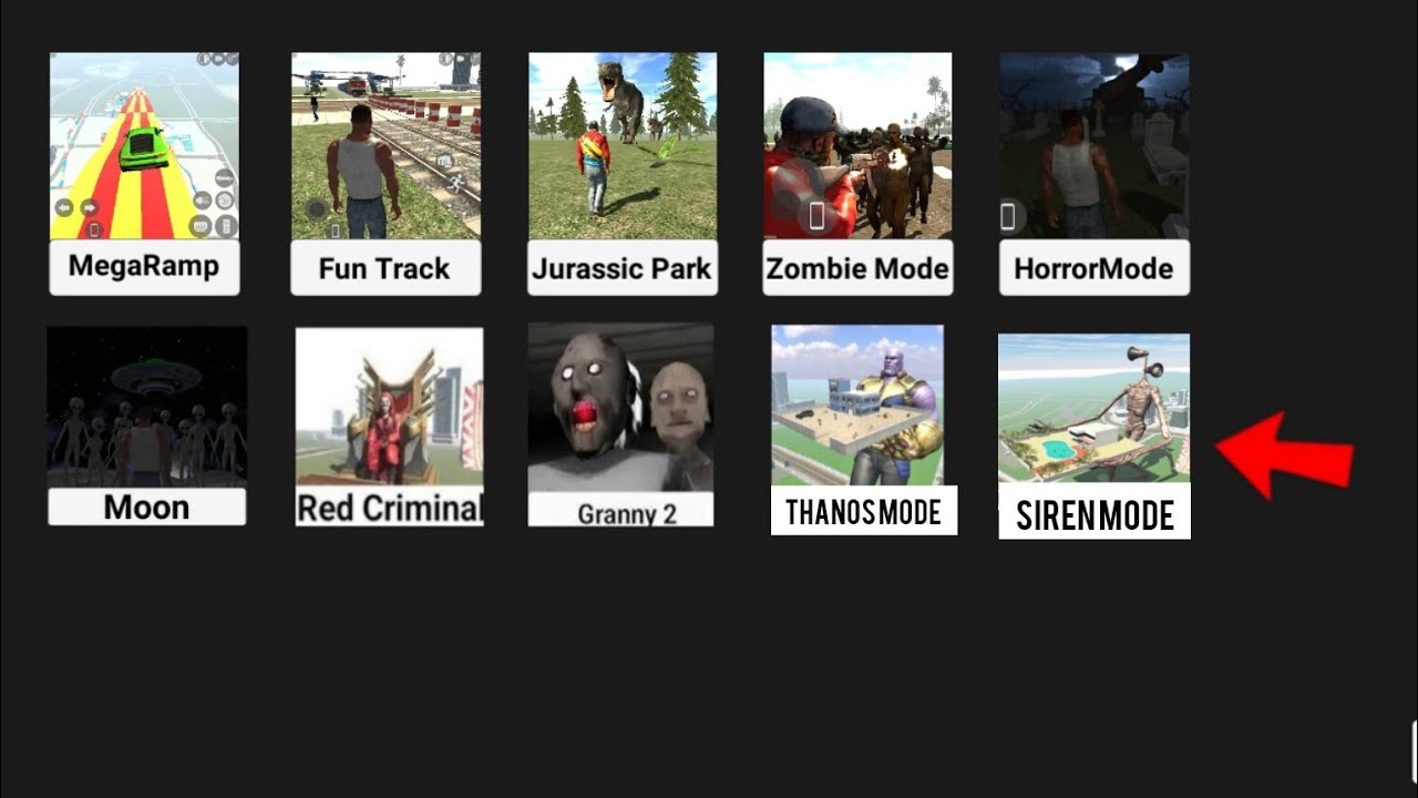 Siren Mode In Indian Bike Driving 3D New Update All Chat Code - YouTube