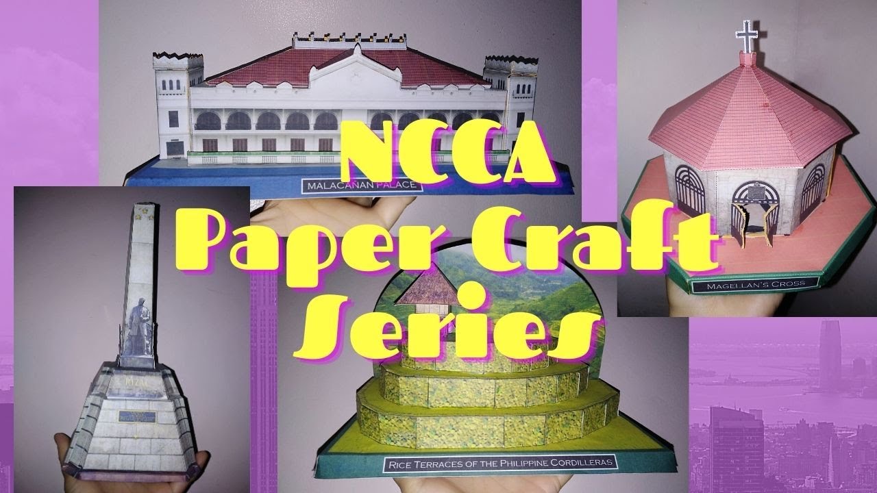 NCCA Paper Craft Series l Project No. 8 - YouTube