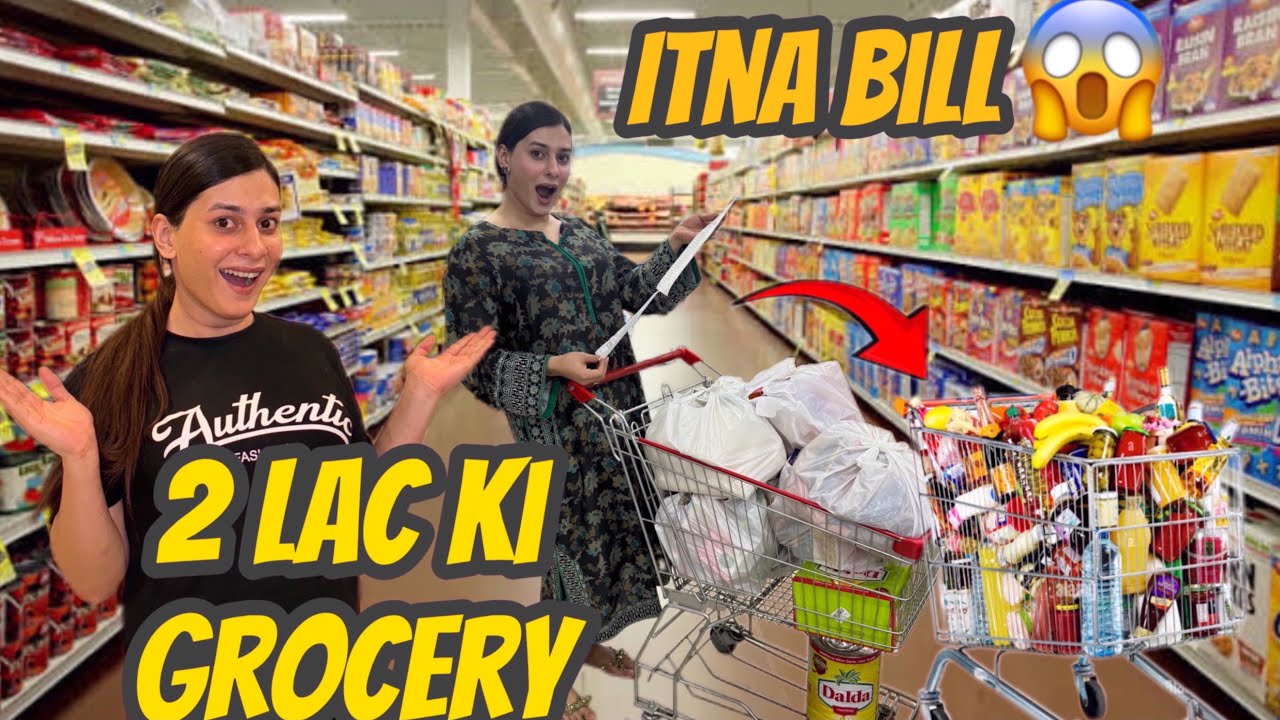 Grocery Bill Itna Zyada Ban Gaya 😱|Mama Sy Dant Parh Gai 😔|Maya Khan ...