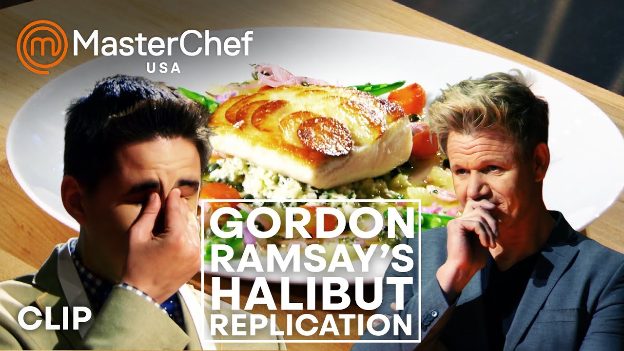 Gordon Ramsay's Dish Replication | MasterChef USA | MasterChef World ...