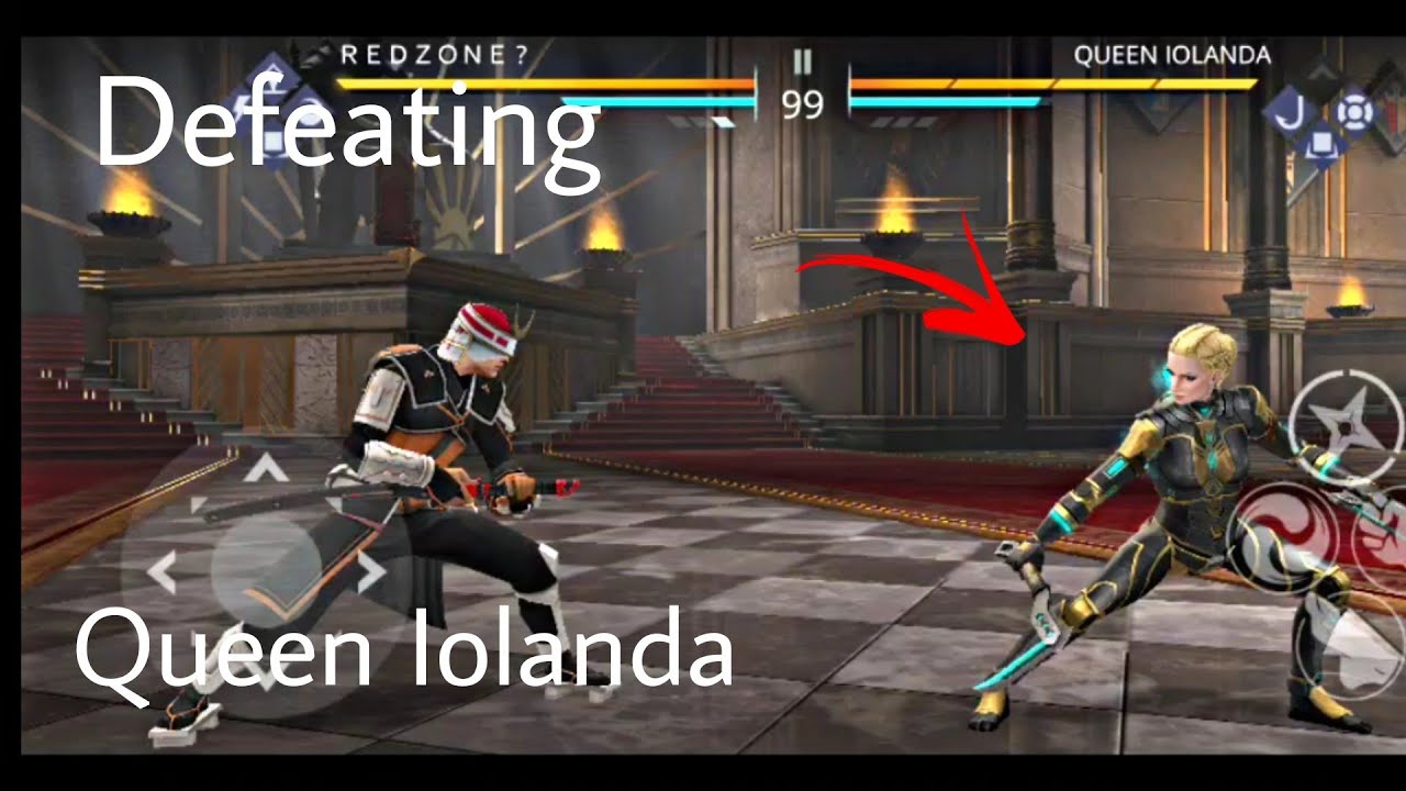 Defeating Queen Iolanda|Shadow Fight 3|RedZone Gaming - YouTube