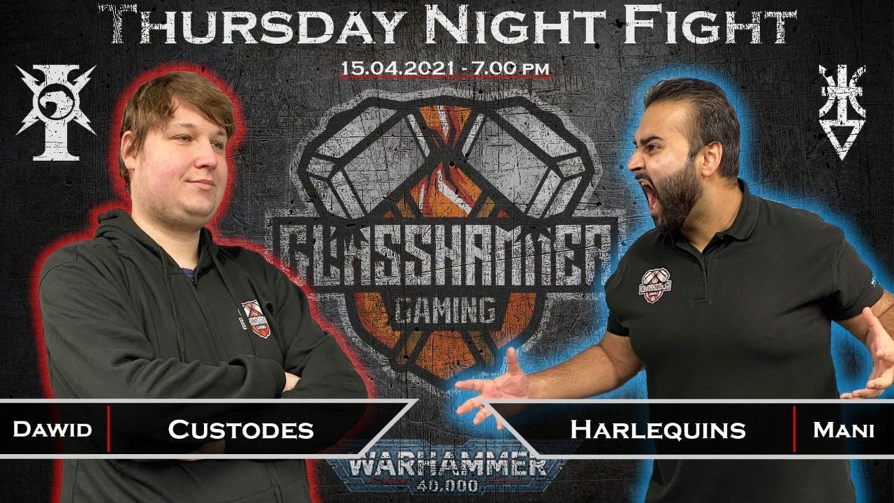 Thursday Night Fight - Custodes vs Harlequins - YouTube