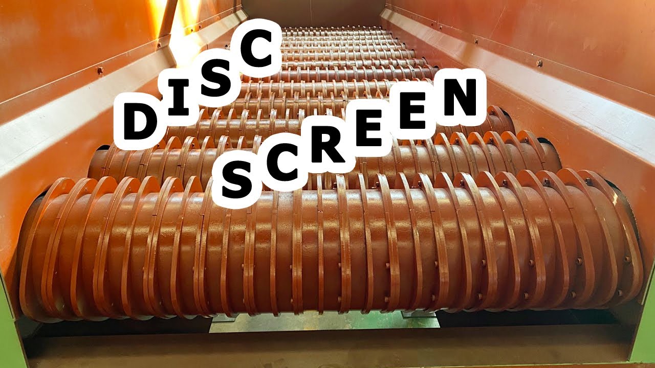 Trash Alchemy: Disc Screen Turning Waste into Urban Gold - YouTube