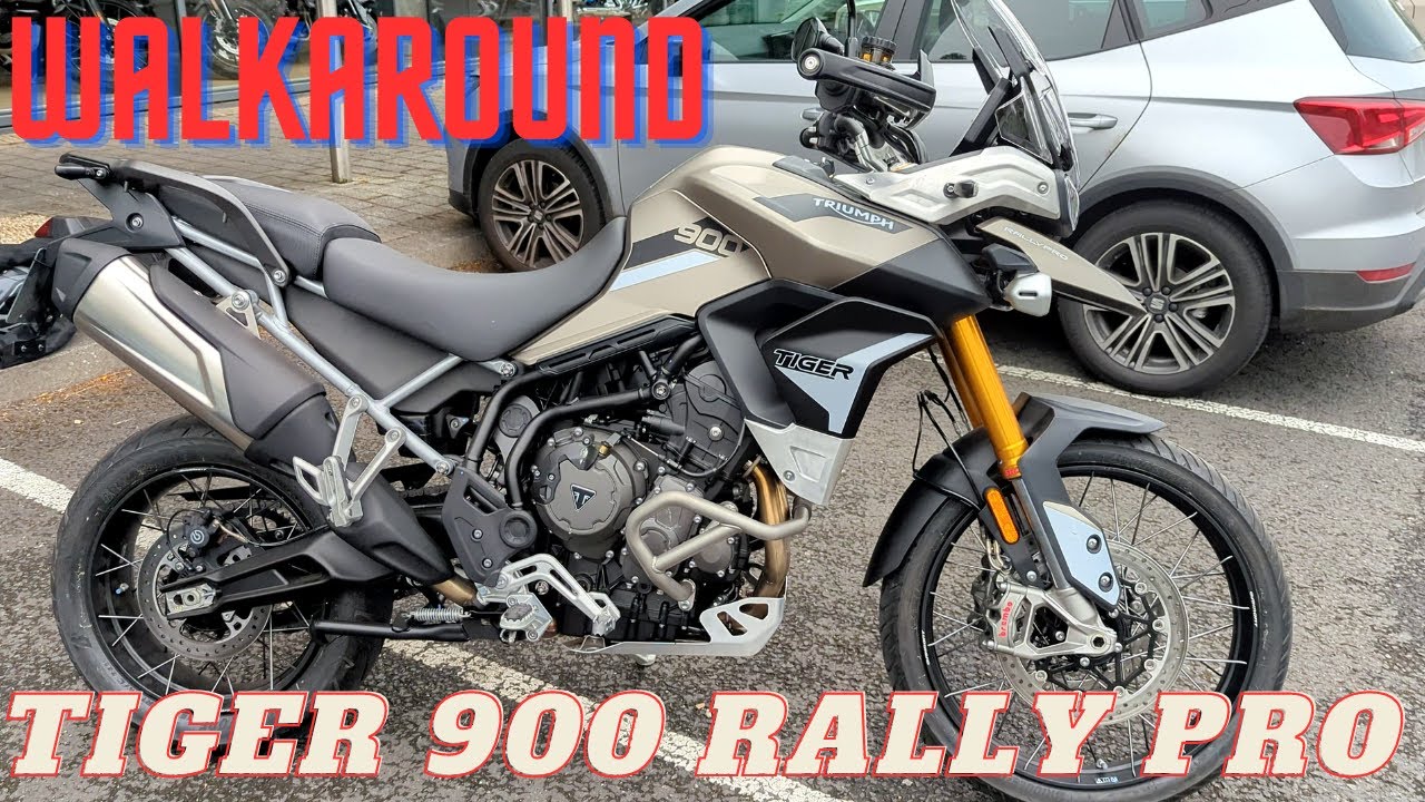 2023 Triumph Tiger Rally Pro - Walkaround - YouTube