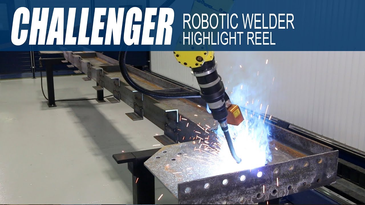 Ocean Challenger Structural Steel Robotic Welder - HIGHLIGHT - YouTube