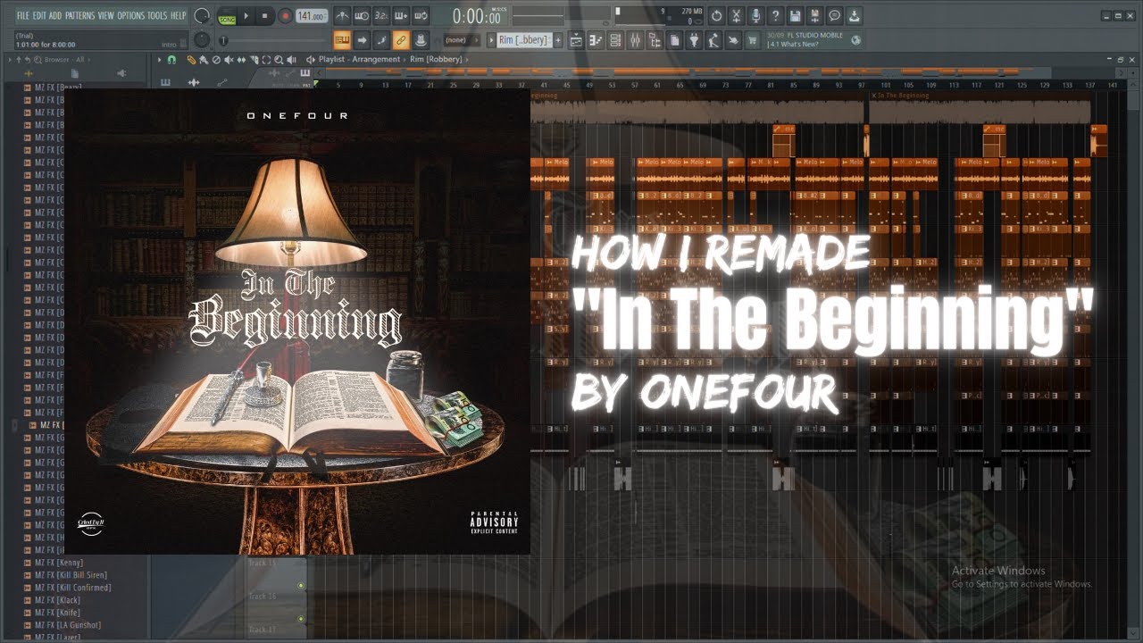 How I remade 'In The Beginning' by ONEFOUR | 94% Accurate - YouTube