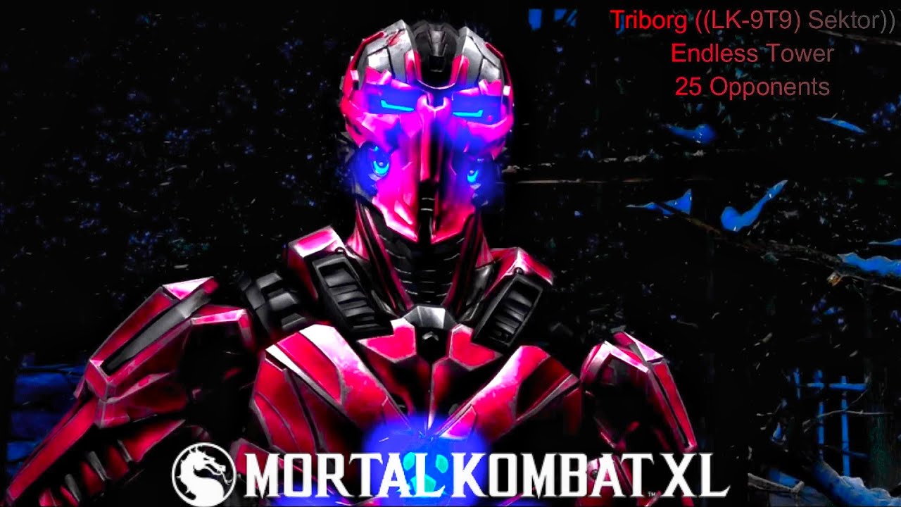 Mortal Kombat XL - Triborg (Sektor (LK-9T9) Endless Tower - YouTube