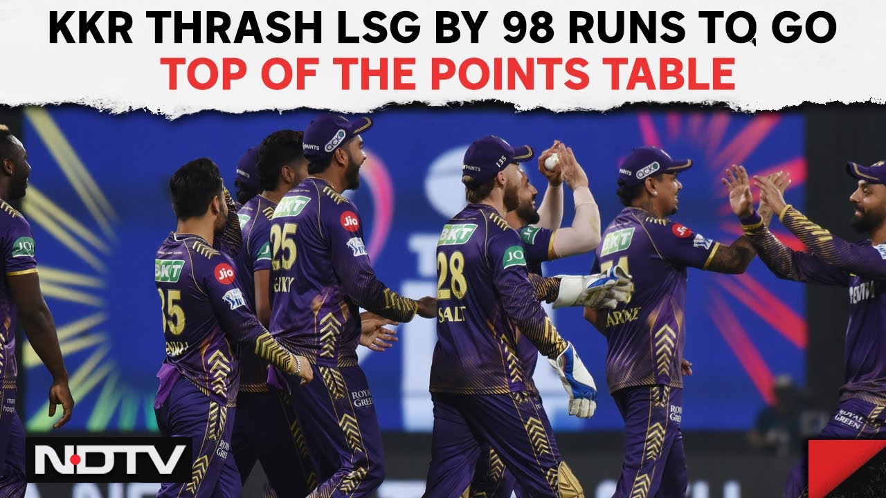 IPL 2024: All-Round Sunil Narine Helps KKR Rout LSG By 98 Runs - YouTube