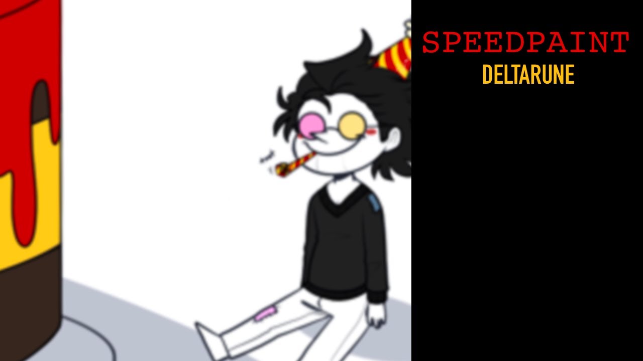 Happy birthday spamptong [DELTARUNE SPAMTON SPEEDPAINT] - YouTube