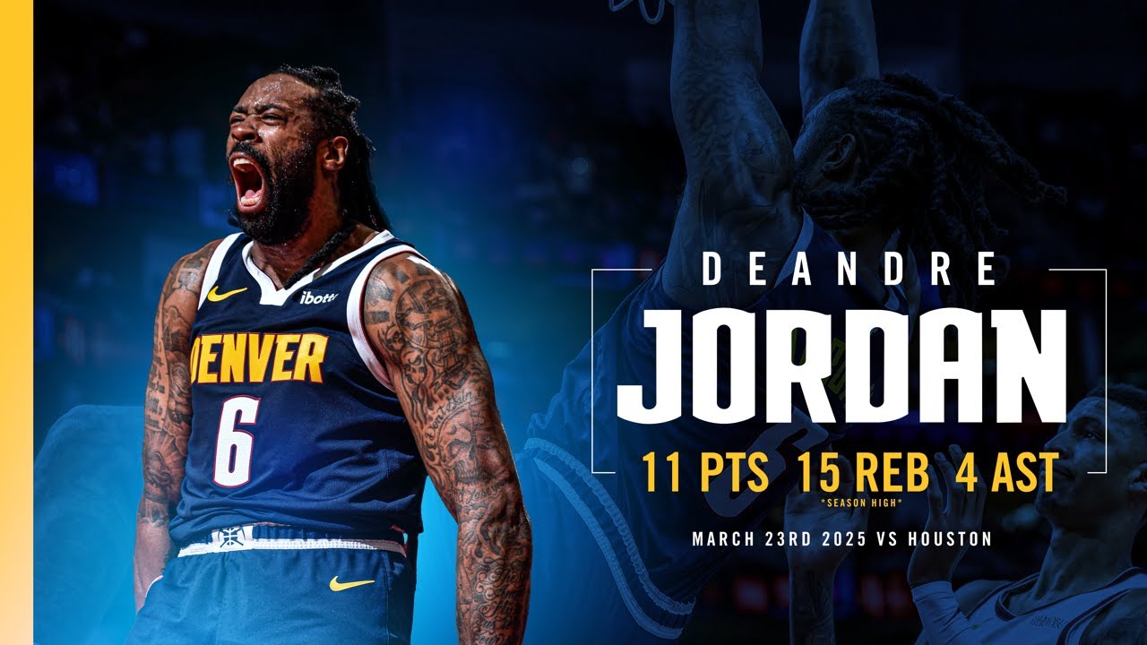 DeAndre Jordan Full Game Highlights vs. Rockets 📺 | 3/23/25 - YouTube