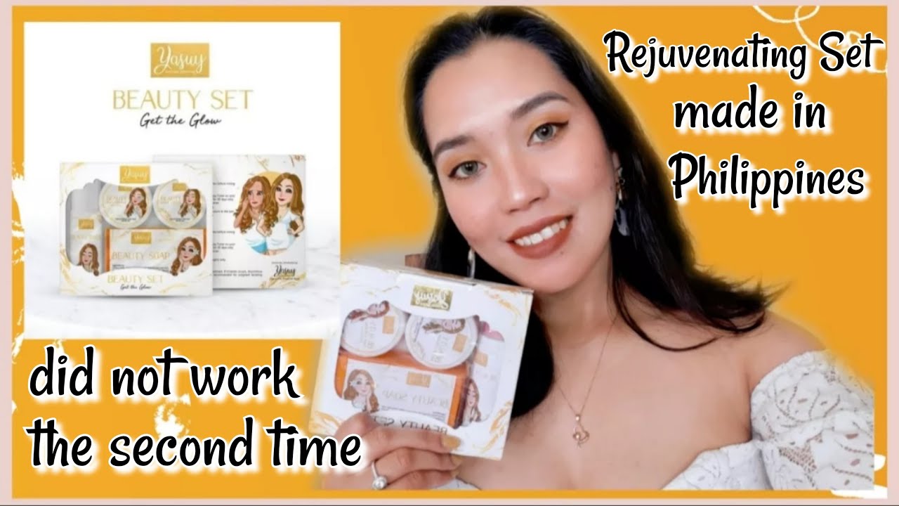 I TRIED YASUY BEAUTY SET GET THE GLOW FOR MY ACNE PROBLEM || giaclord ...