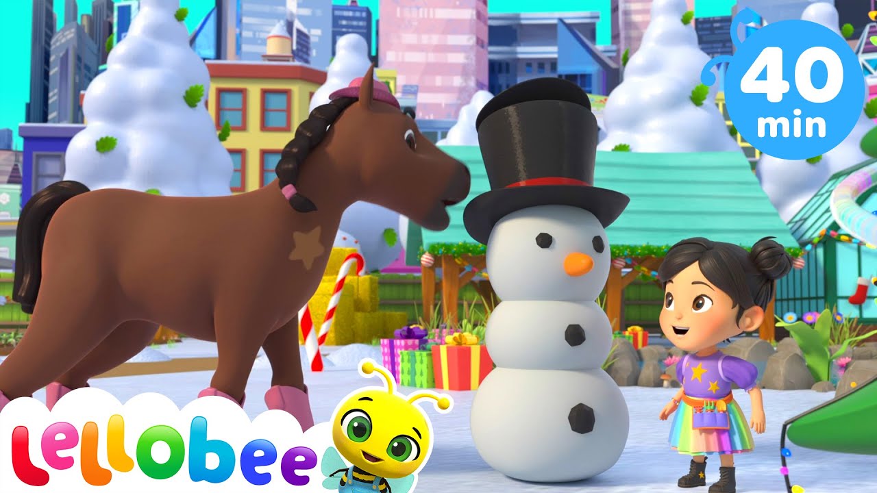 Lellobee - The Christmas Parade | Learning Videos For Kids | Education ...