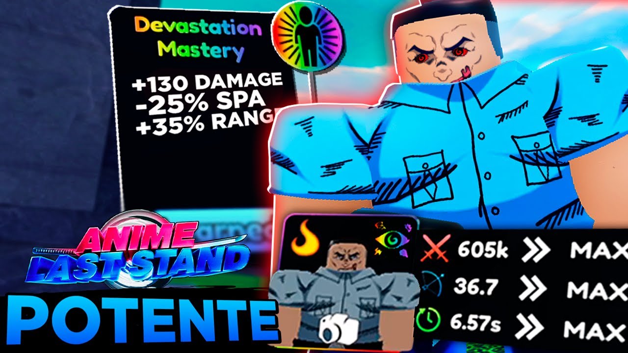 TUNANDO o NOVO MELHOR DAMAGE do ANIME LAST STAND! - YouTube