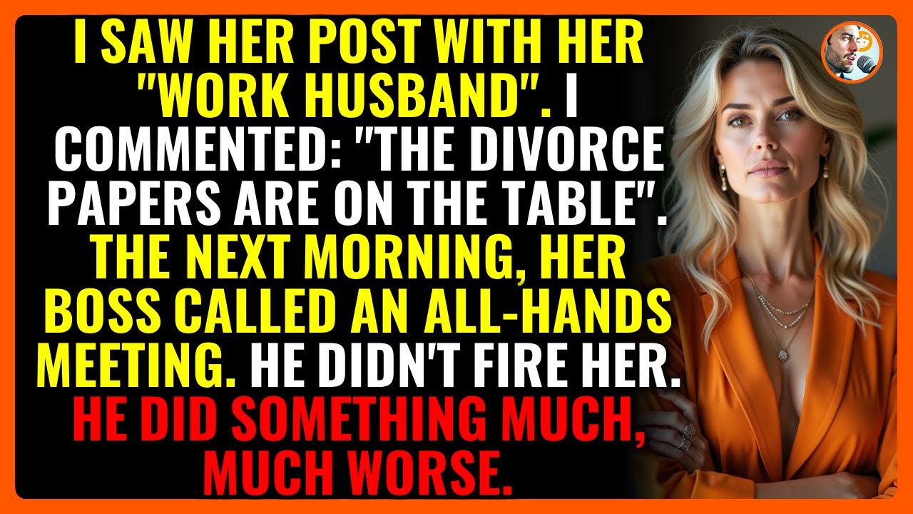 HER 'JOKE' DESTROYED HER LIFE: DIVORCE PAPERS & PUBLIC HUMILIATION ...