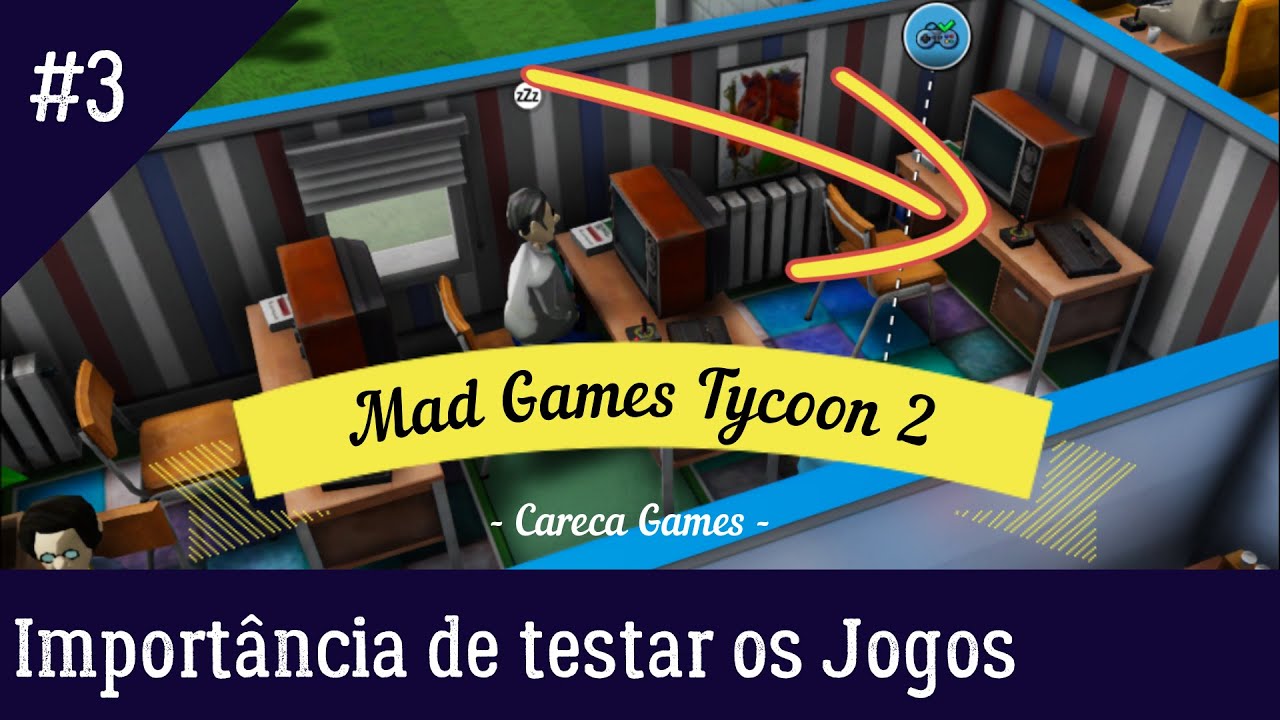 A Importância de testar do Jogos | Mad Games Tycoon 2 | 03 - YouTube