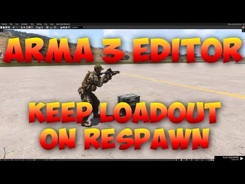 Arma 3 Editor Tutorial | Save Respawn Loadout - YouTube