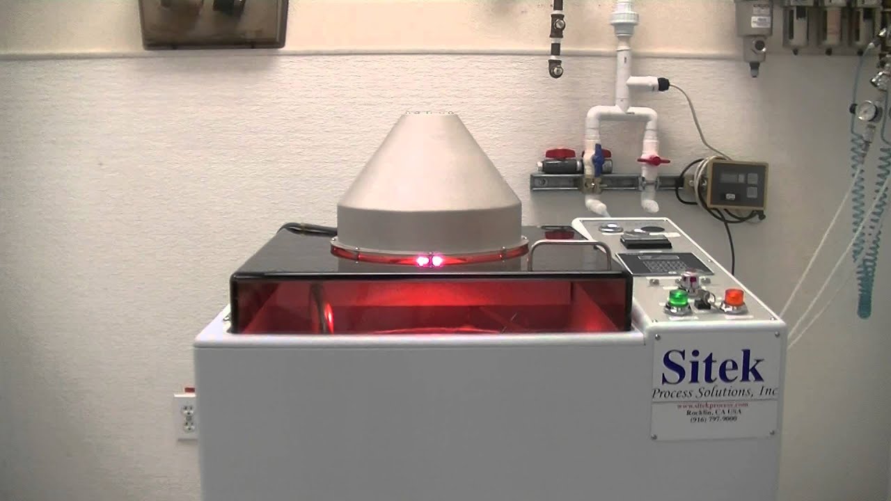 Sitek Process Solutions - Ultra T PSC122M Mask Cleaner - YouTube