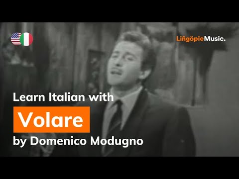 Domenico Modugno - Volare (Lyrics / Testo English & Italian) - YouTube