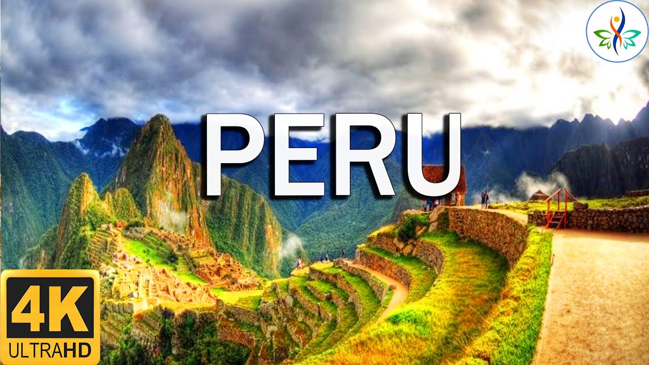 FLYING OVER PERU 4K UHD - Relaxing Music Along With Beautiful Nature ...