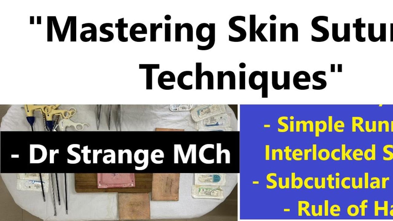 Rule of Halves in Skin Suturing: A Comprehensive Guide. #skinsuturing # ...