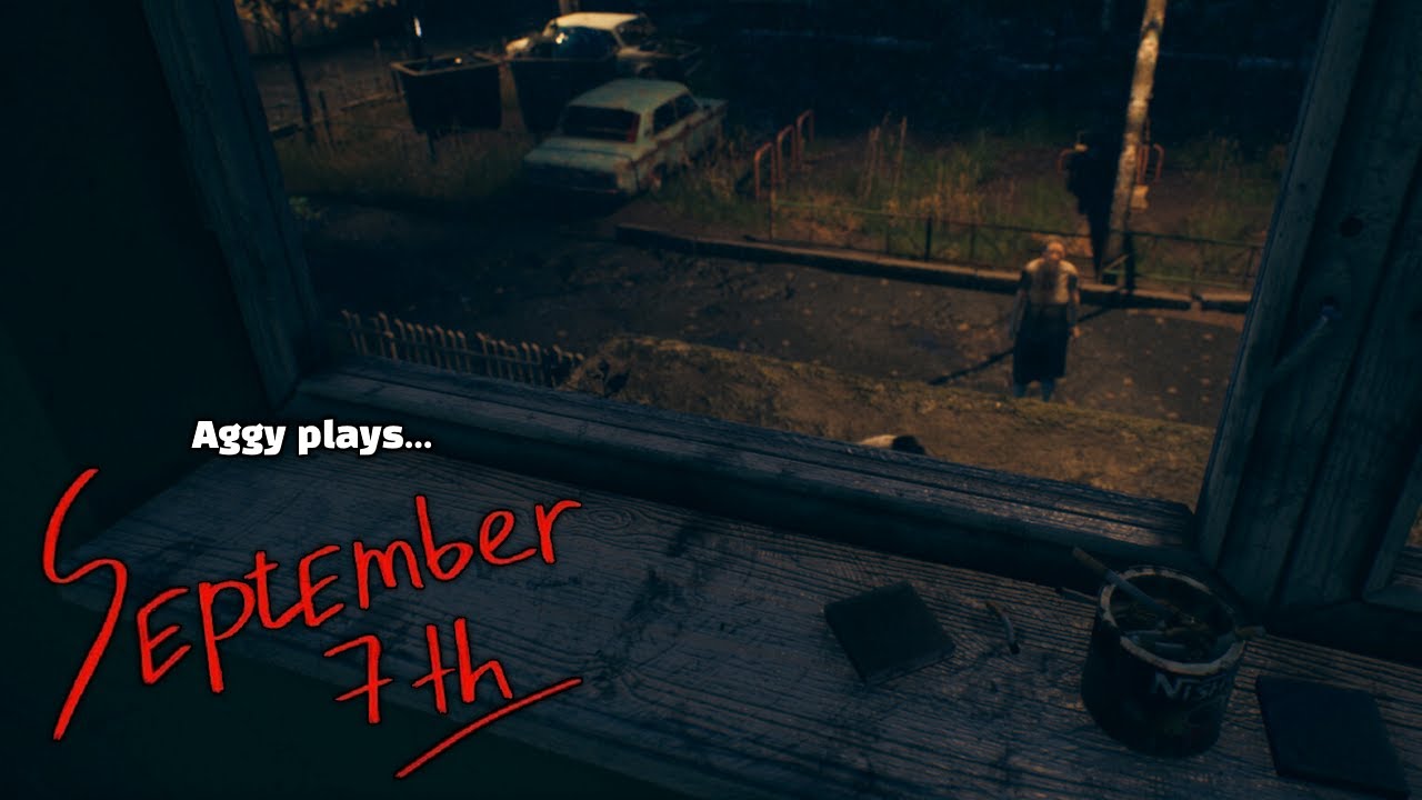 Aggy gets repeatedly jumpscared by a Russian horror game - September ...