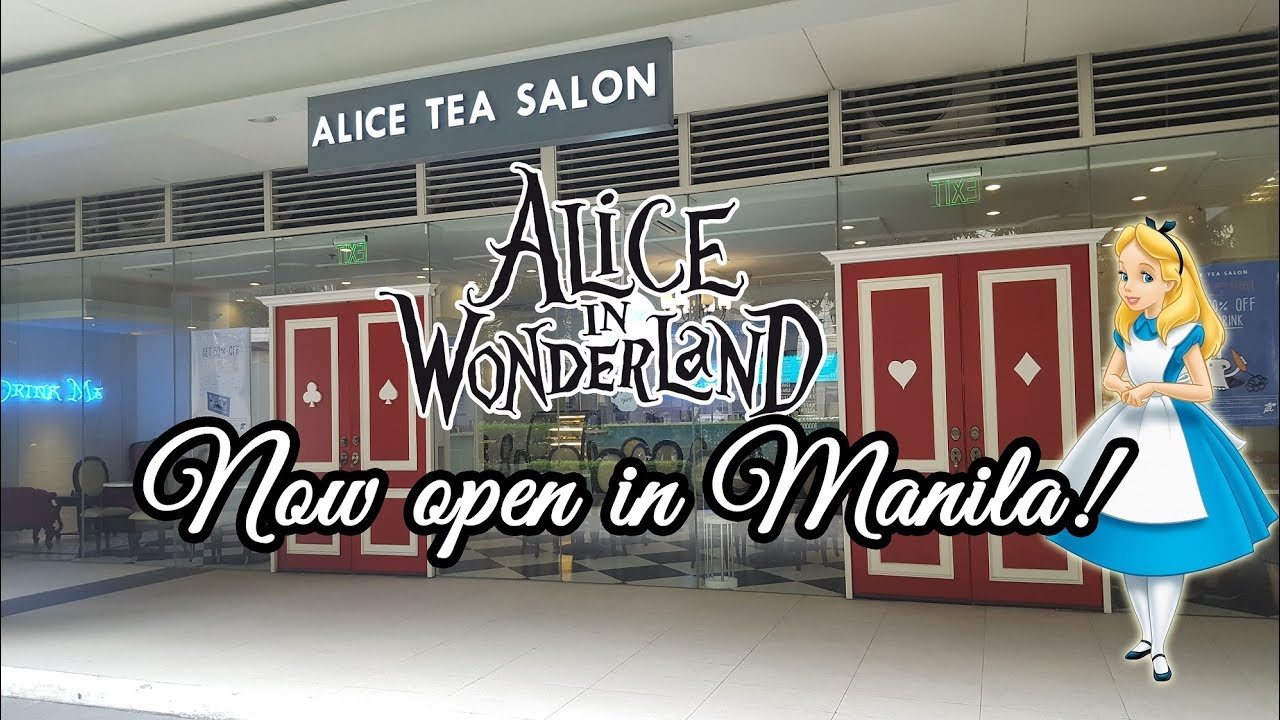 Alice in Wonderland Themed Tea Salon in Manila is Finally Open! - YouTube
