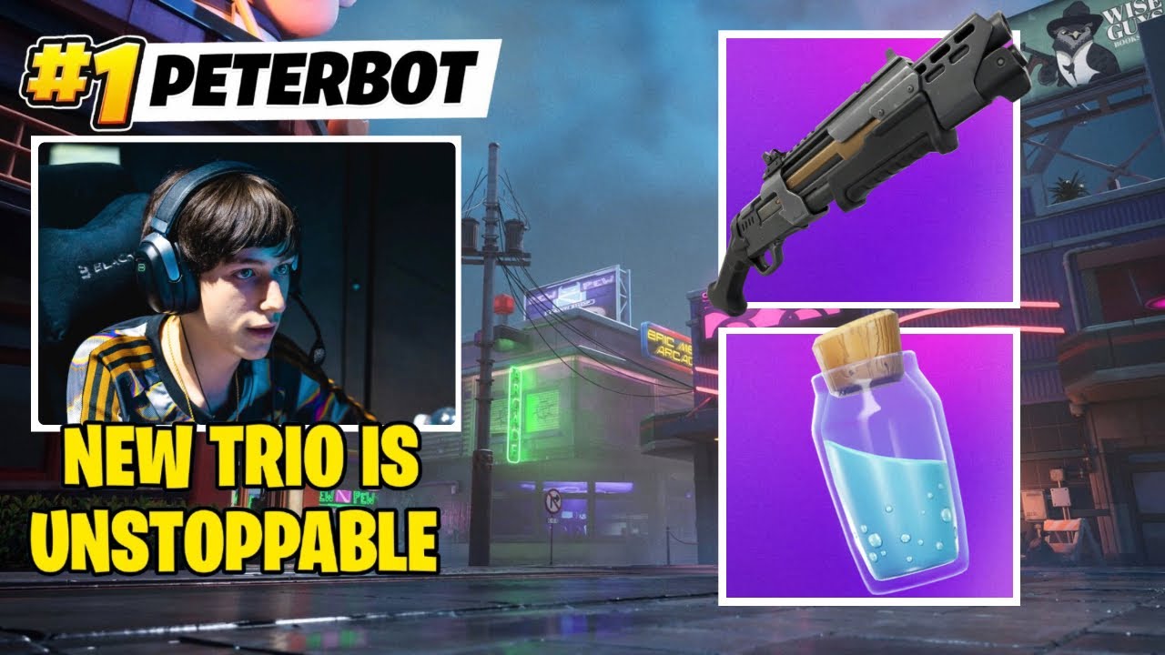 PeterBot Assembles His Ultimate Trio and Destroys Trio Scrims - YouTube