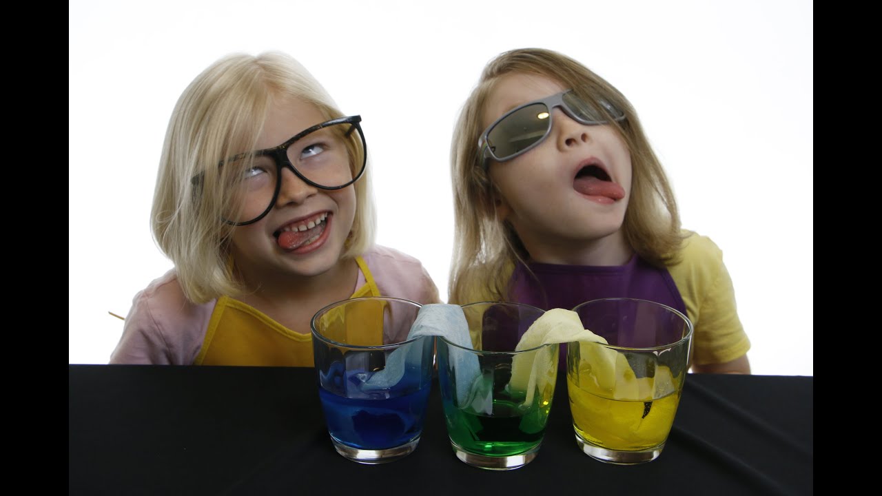 What is Capillary Action? (Walking Water Experiment) - YouTube