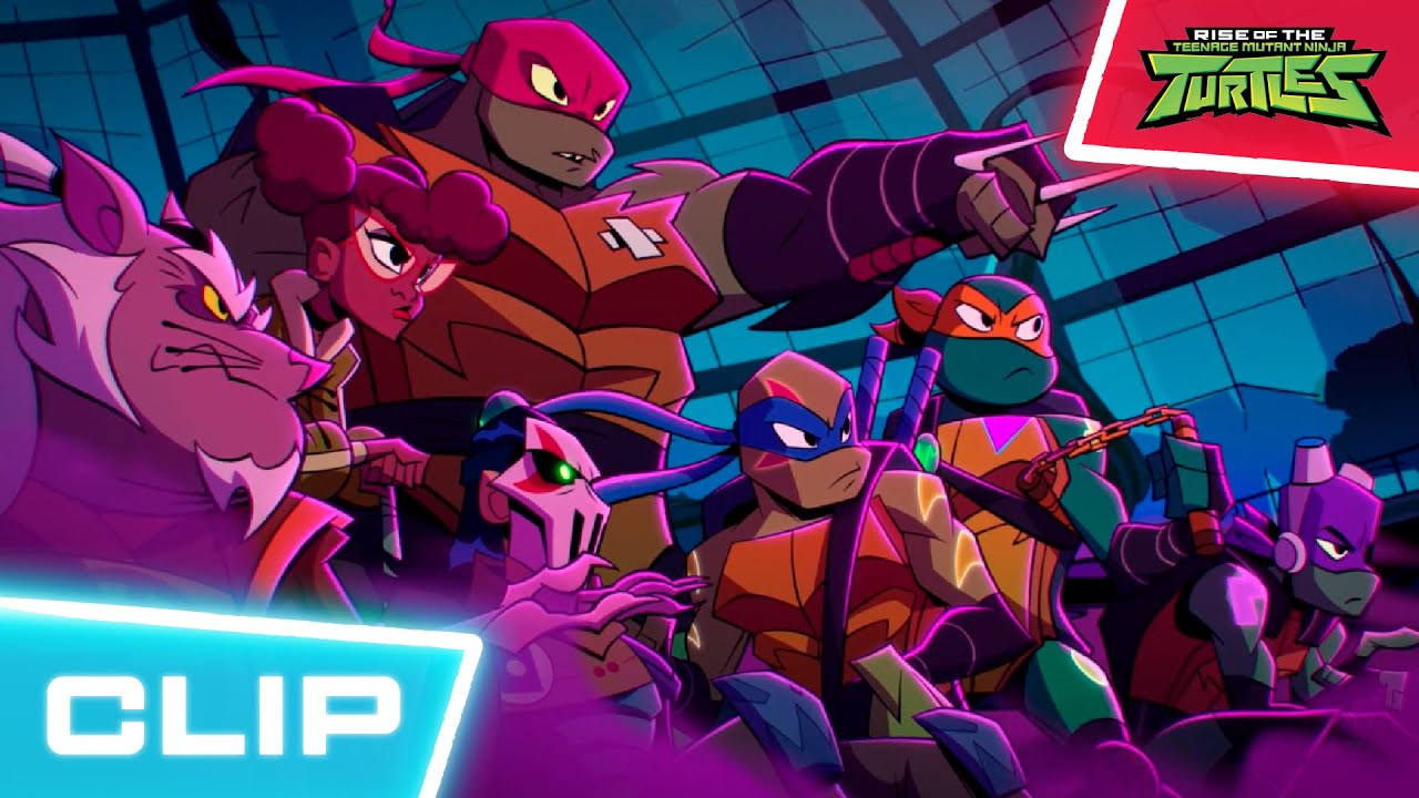 The Hamato's Fight The Foot Clan | Rise of the Teenage Mutant Ninja ...
