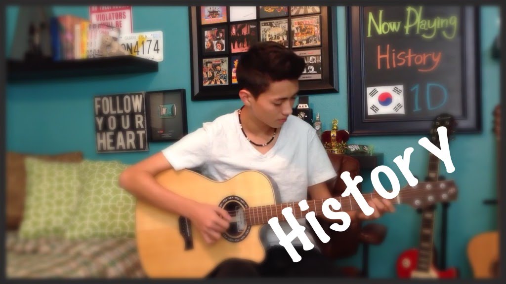 History - 1D (One Direction) - Fingerstyle Guitar Cover - YouTube