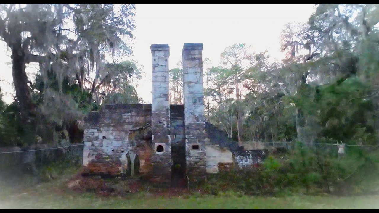 Dummitt Sugar Mill Ruins, on an Early Florida Morning - YouTube