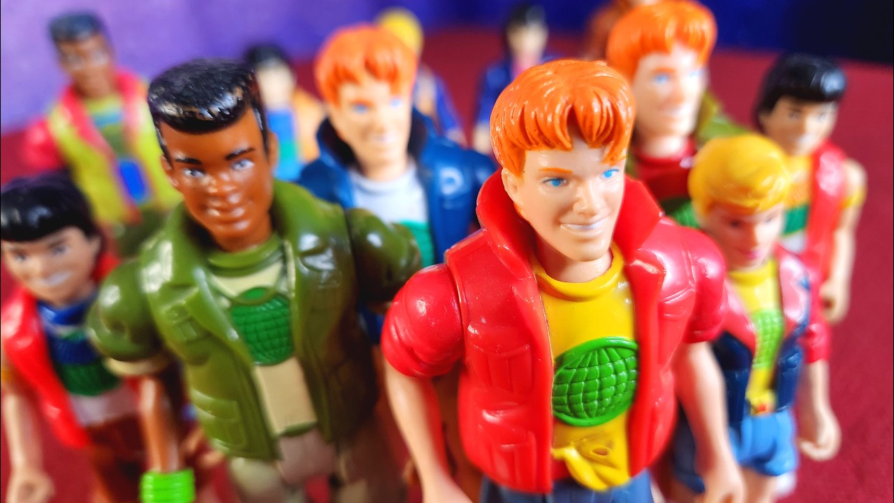 Captain Planet's PLANETEER Color Variants - YouTube