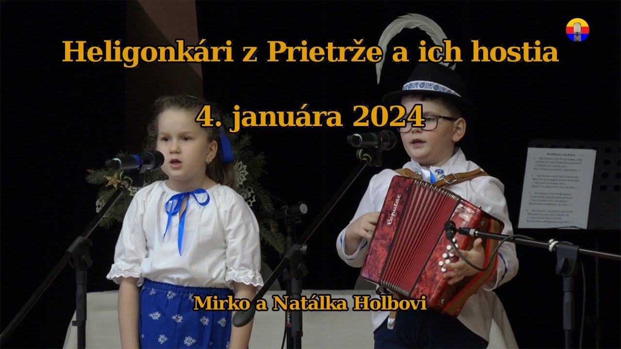 Prietrž 6. januára 2024: Mirko a Natálka Holbovi, Sobotište. - YouTube ...