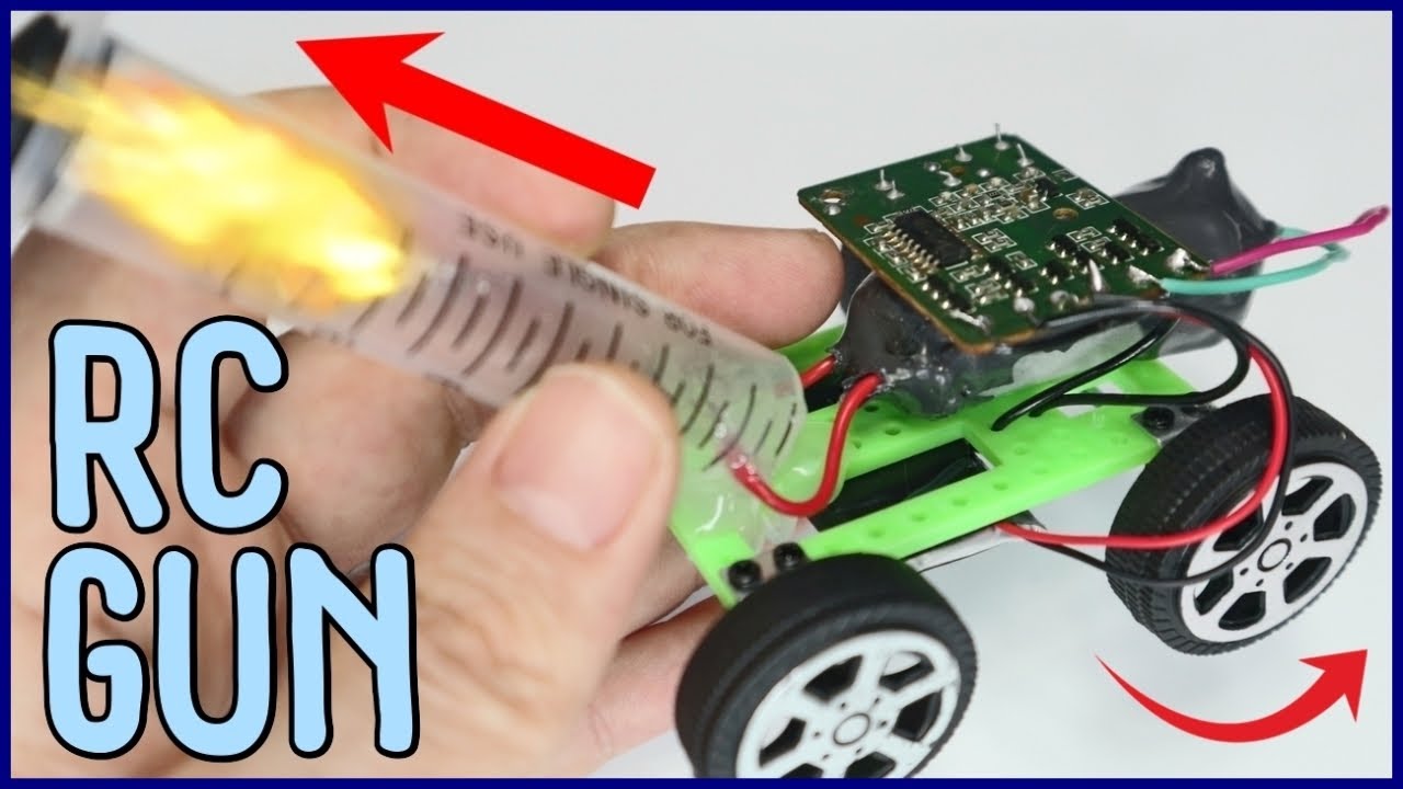 RC GUN Tank Diy For Kids | Simple Easy Experiment – DIY Amazing Life ...