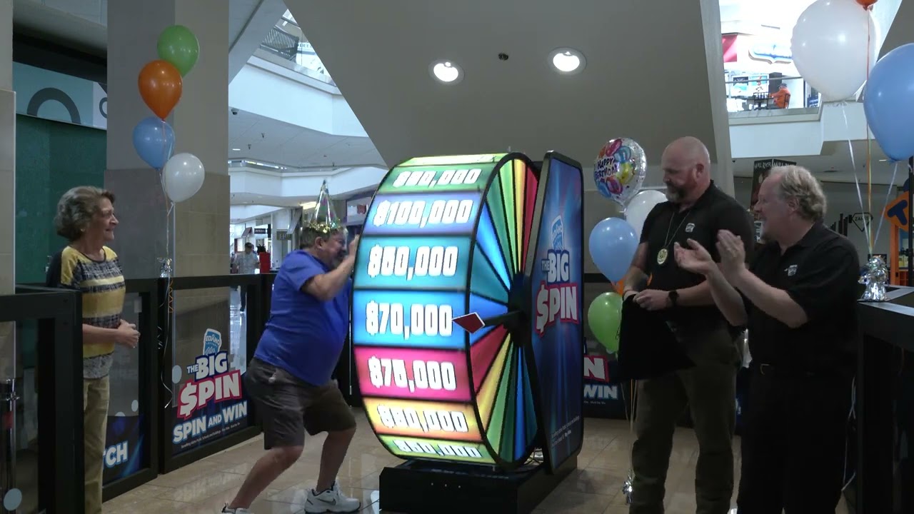 FIFTH BIG SPIN WINNER - Allan Carlson from Kearns, UT! - YouTube