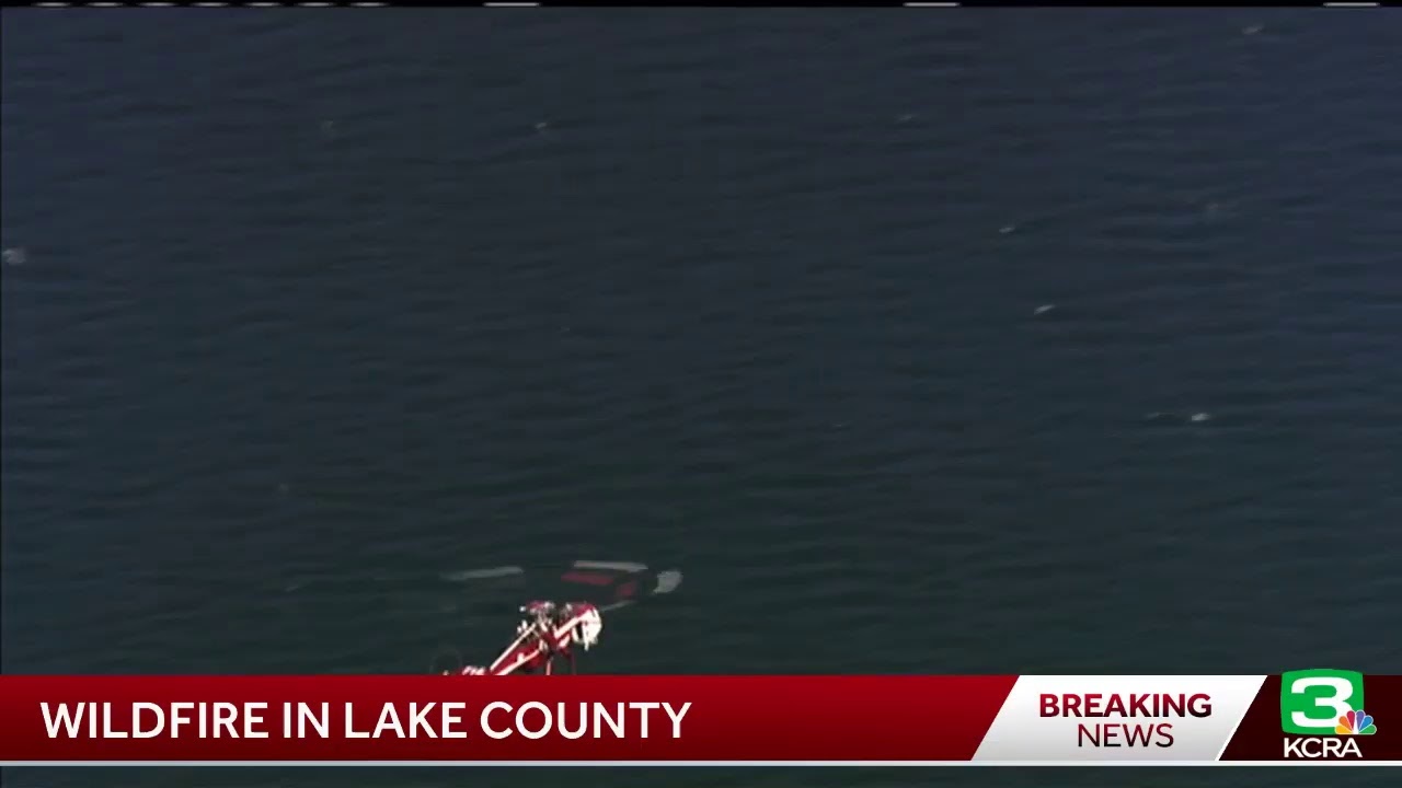 Crews are battling a wildfire near Clearlake in Lake County. - YouTube