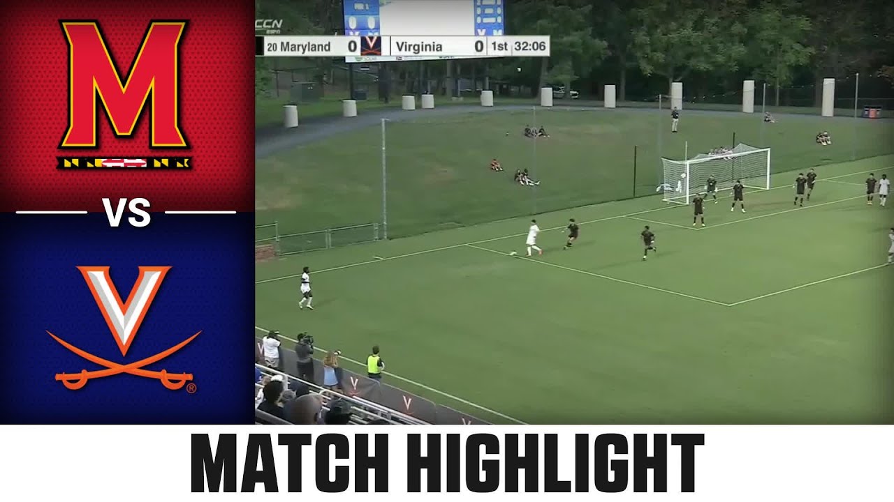 Maryland vs. Virginia ACC Men's Soccer Highlights (2023) - YouTube