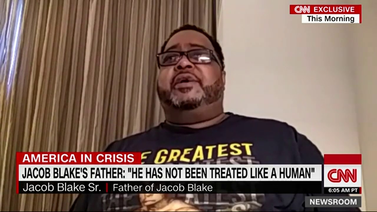 Jacob Blake's father speaks out - YouTube