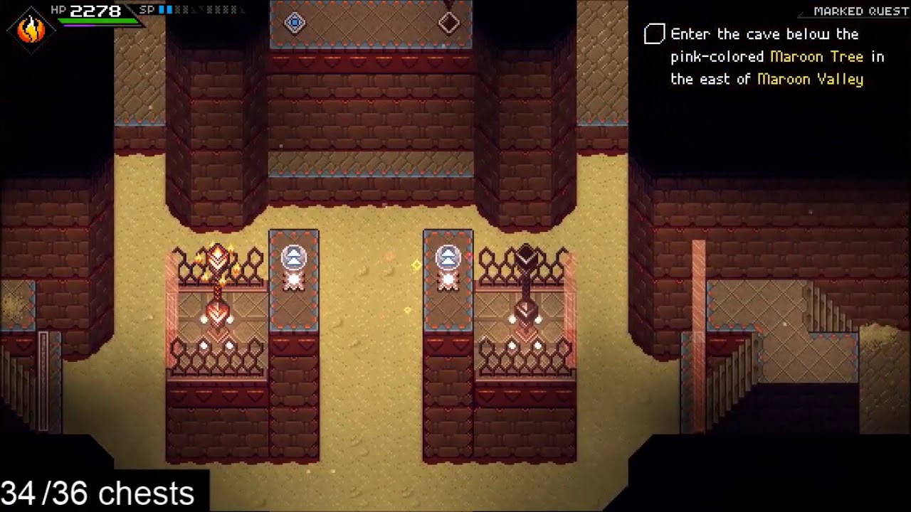 Firecrow's CrossCode Treasure Guide: Maroon Valley #34-#36 0.9.7 UPDATE - YouTube