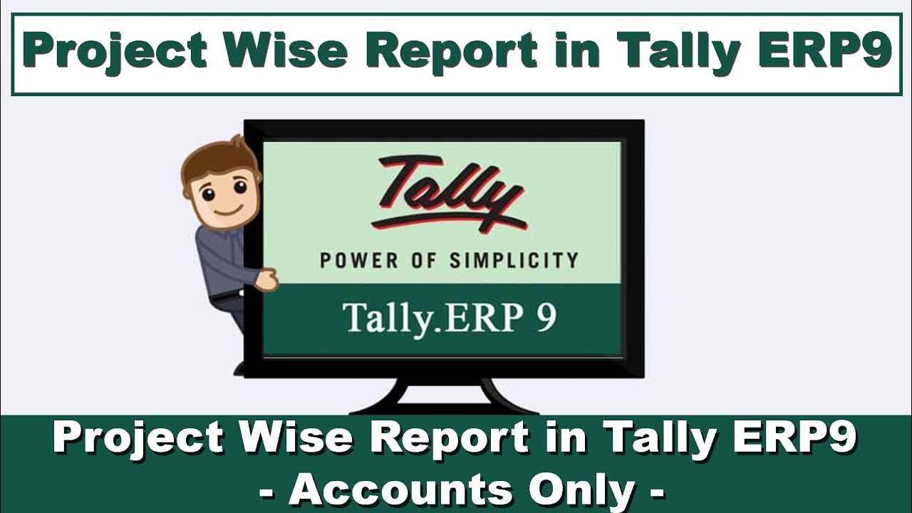 Project wise Report in Tally ERP9 - Accounts Only - YouTube