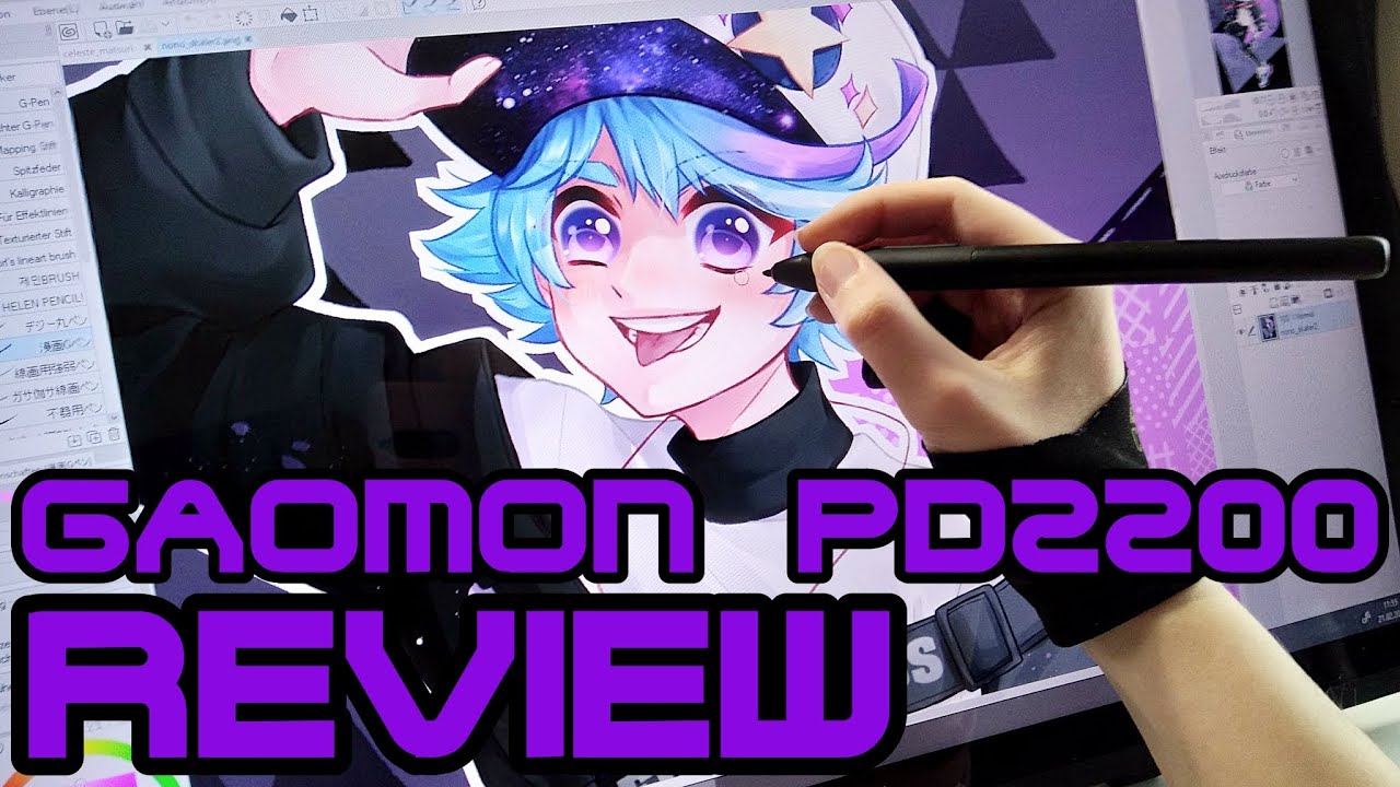 GAOMON PD2200 - Display Tablet Review - YouTube