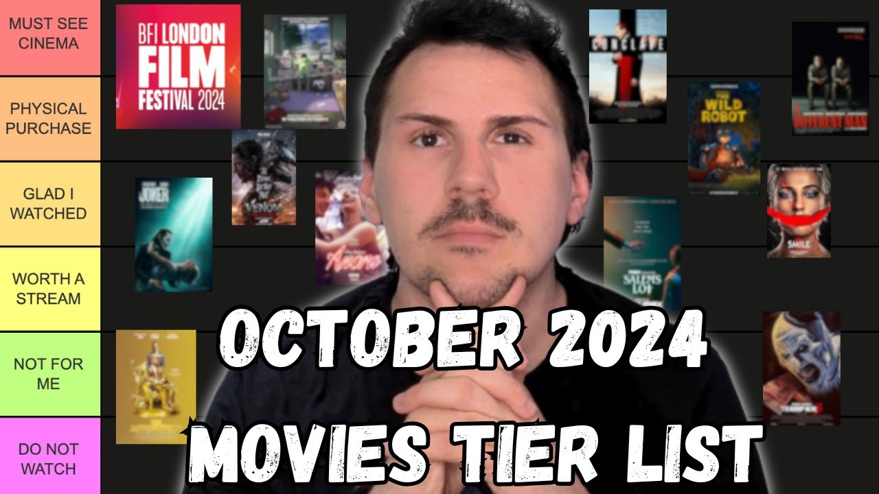 October Movies FT. London Film Festival (34 Movies) | TIER LIST - YouTube