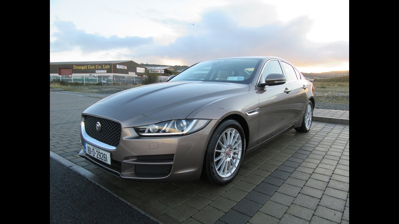 Review & Test Drive: 2016 Jaguar XE Prestige E-Performance - YouTube