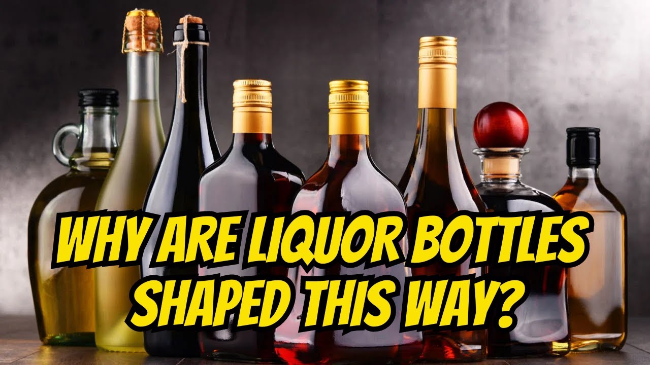 Why are liquor bottle shaped like this? - YouTube