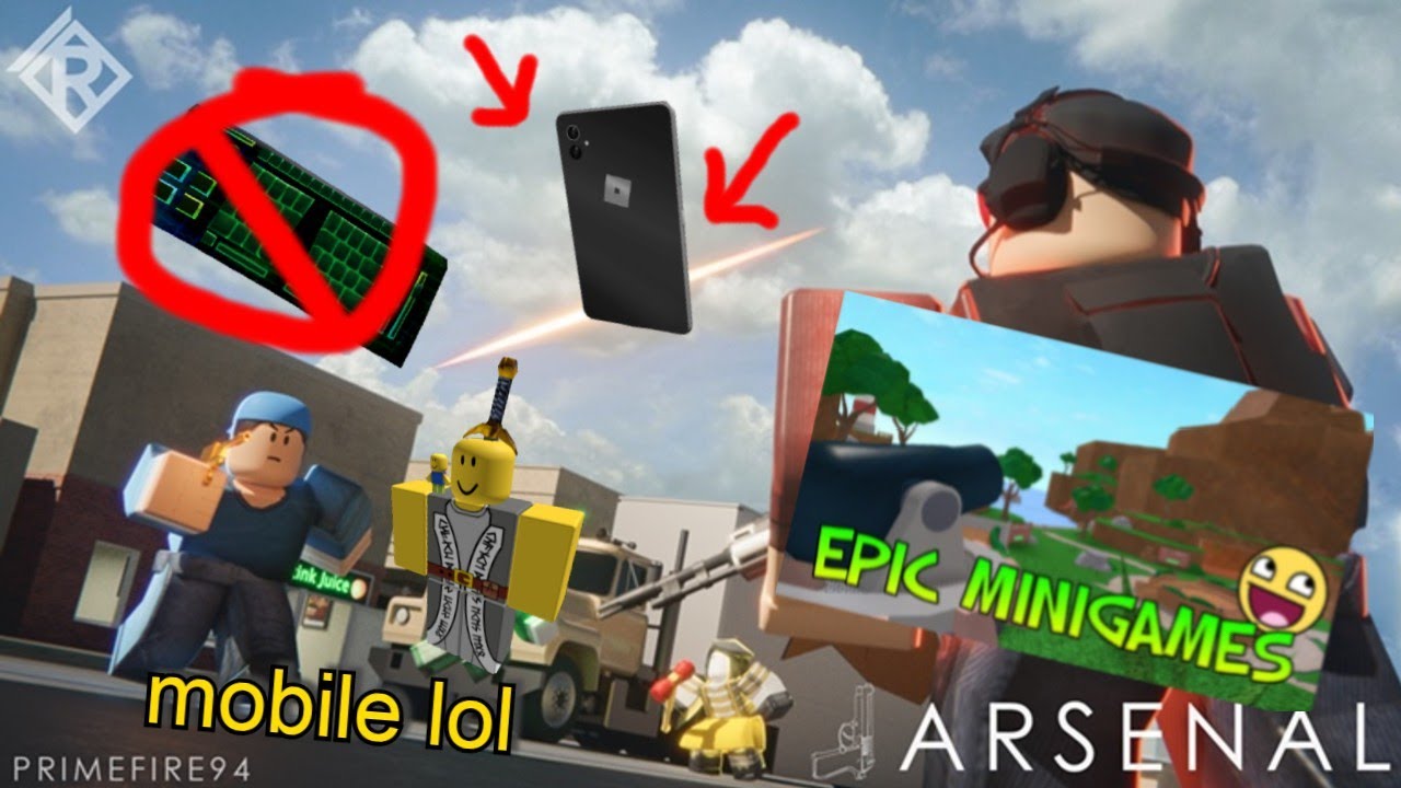 Playing ROBLOX on Mobile! Pt.1 | ROBLOX Gameplay - YouTube