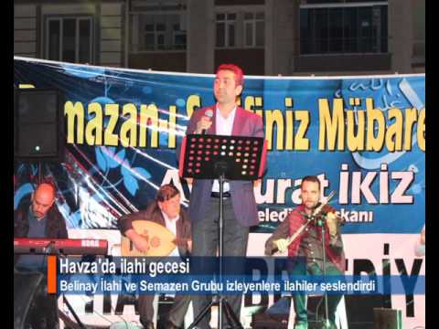 Havza'da ilahi gecesi