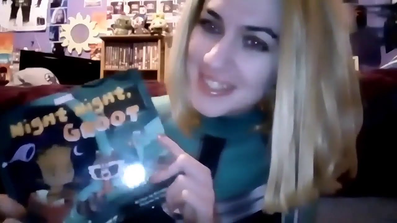 Reading a super fun book called "Night night, Groot"! - YouTube